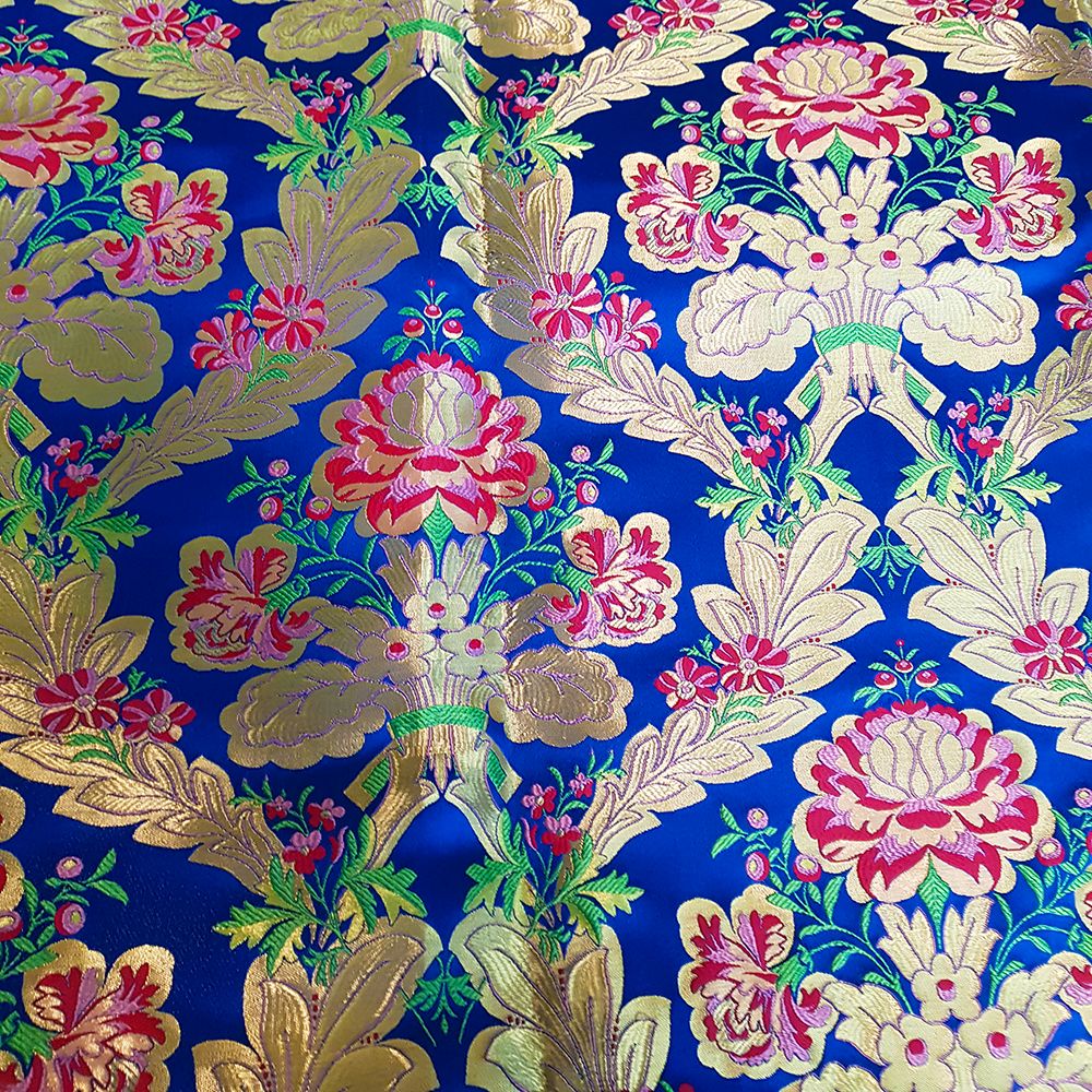 GREEK BROCADE BLUE (SAMITE) • buy | for sale