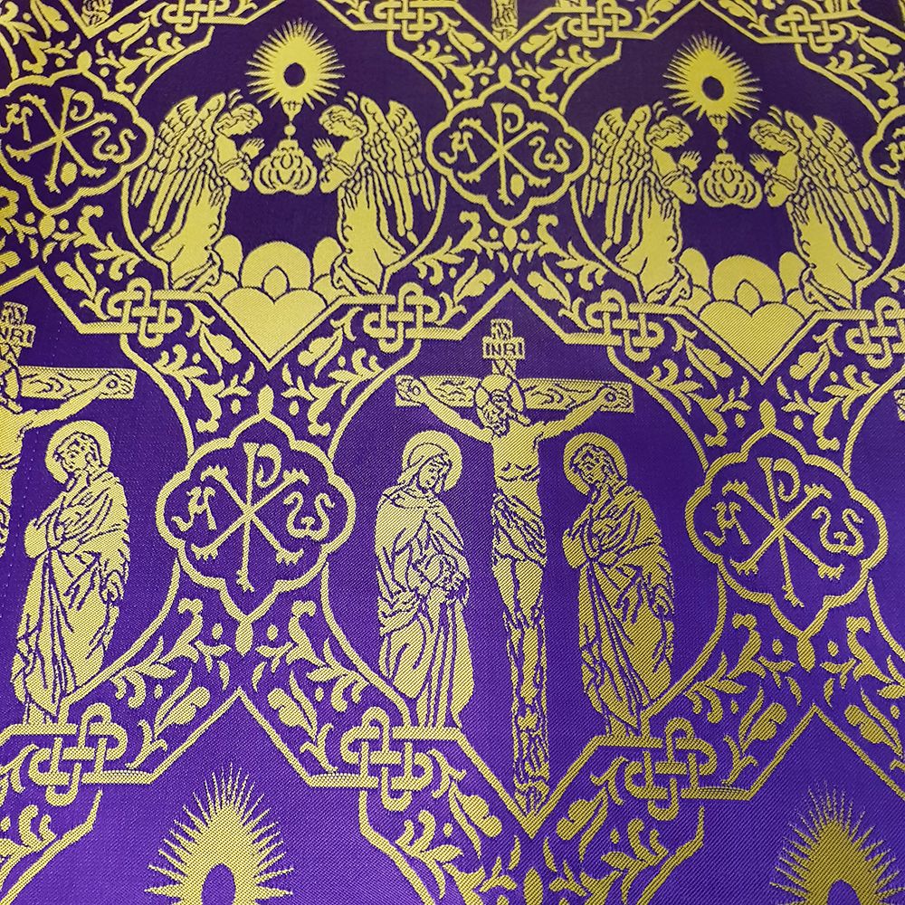 GREEK FABRIC VIOLET (RESURRECTION) • buy | for sale