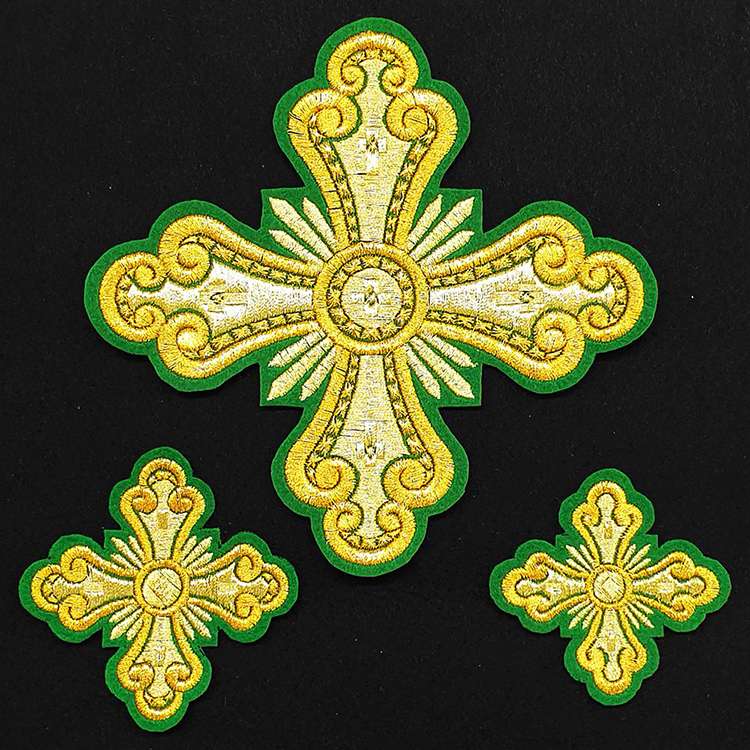 EMBROIDERED SET OF CROSSES FOR DEACON VESTMENT (OSTROG) • buy | for ...