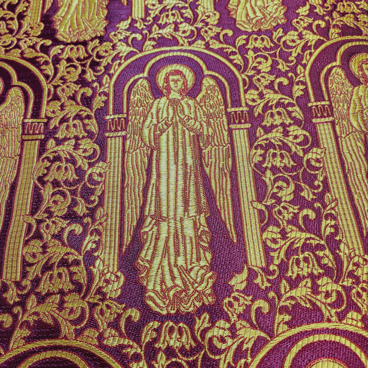 LITURGICAL FABRIC (ANGELS IN THE TEMPLE) • buy | for sale